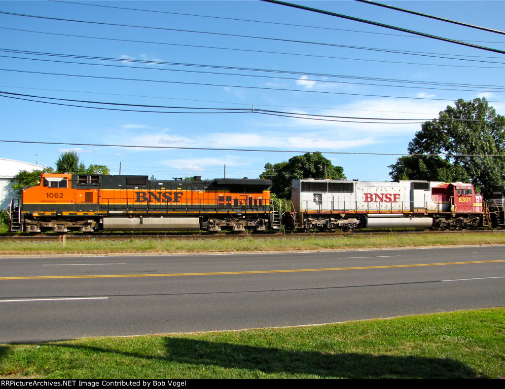 BNSF 1062 and 8301